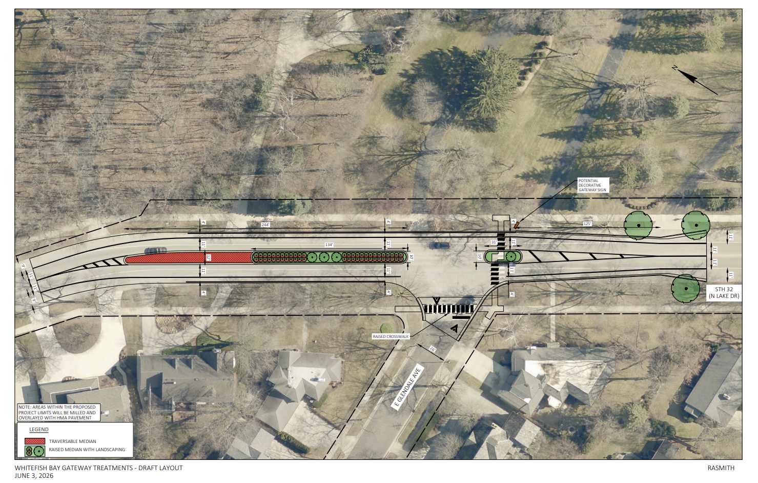 Slowing Down Lake Drive: Whitefish Bay Unveils Traffic Calming Concepts ...